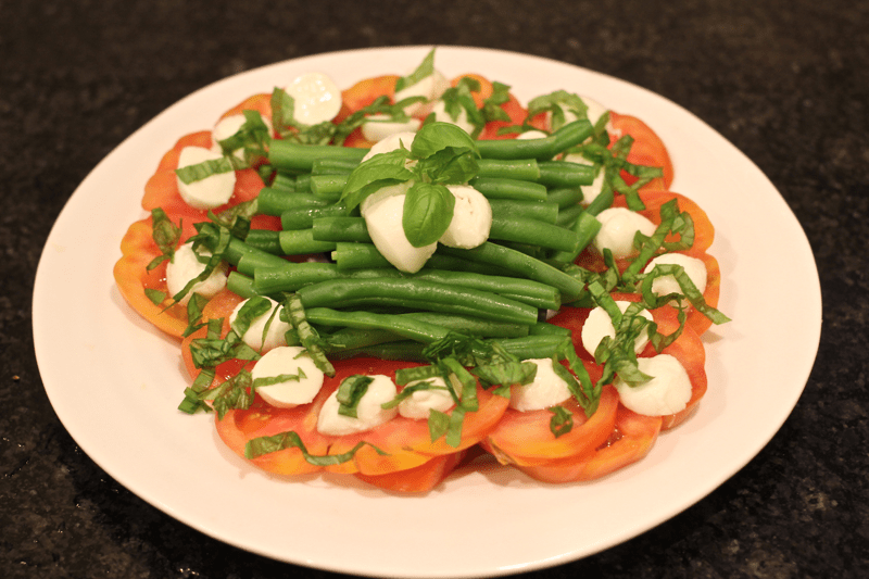 Green beans Caprese - Family Food on the Table