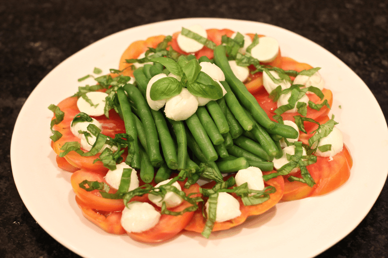 Green beans Caprese - Family Food on the Table