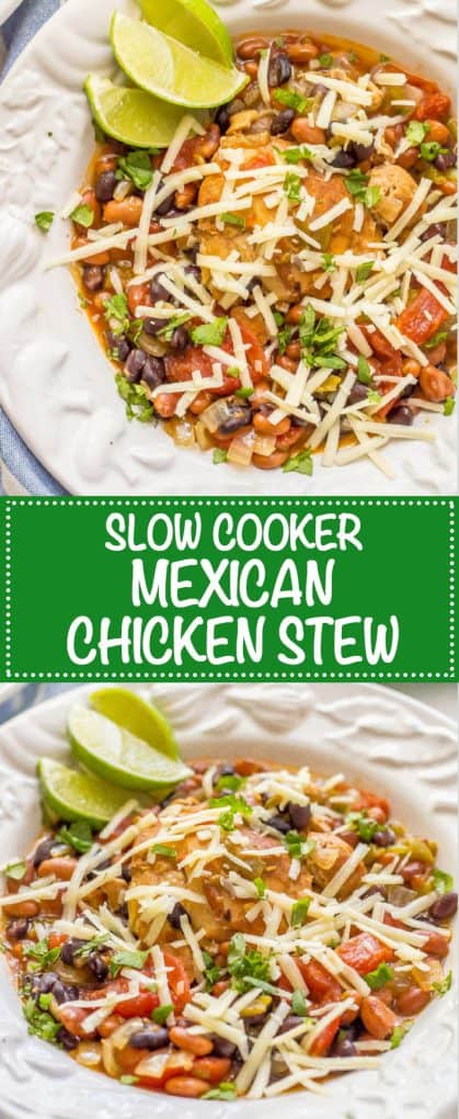 Slow cooker Mexican chicken stew - Family Food on the Table