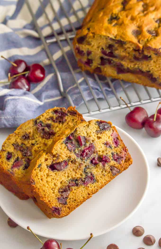 Whole wheat cherry chocolate chip bread - Family Food on the Table