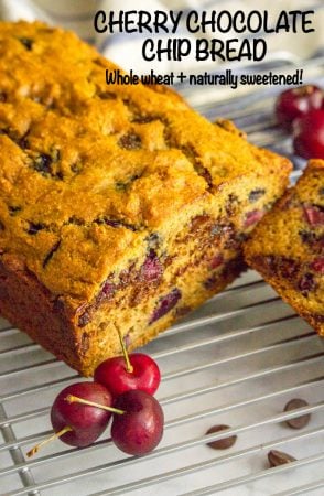 Whole wheat cherry chocolate chip bread - Family Food on the Table
