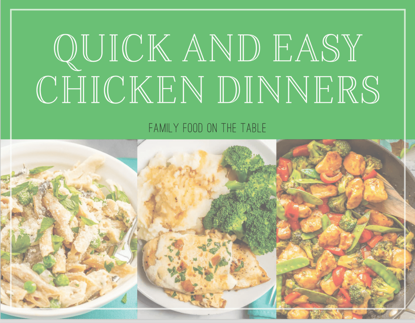 E-Cookbooks - Family Food on the Table