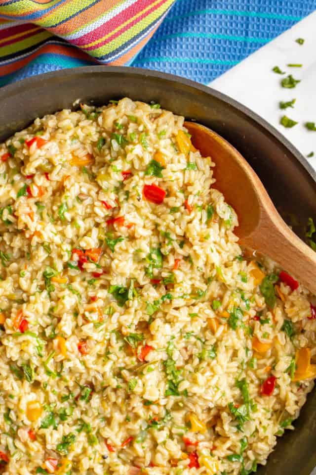 Confetti Brown Rice - Family Food on the Table