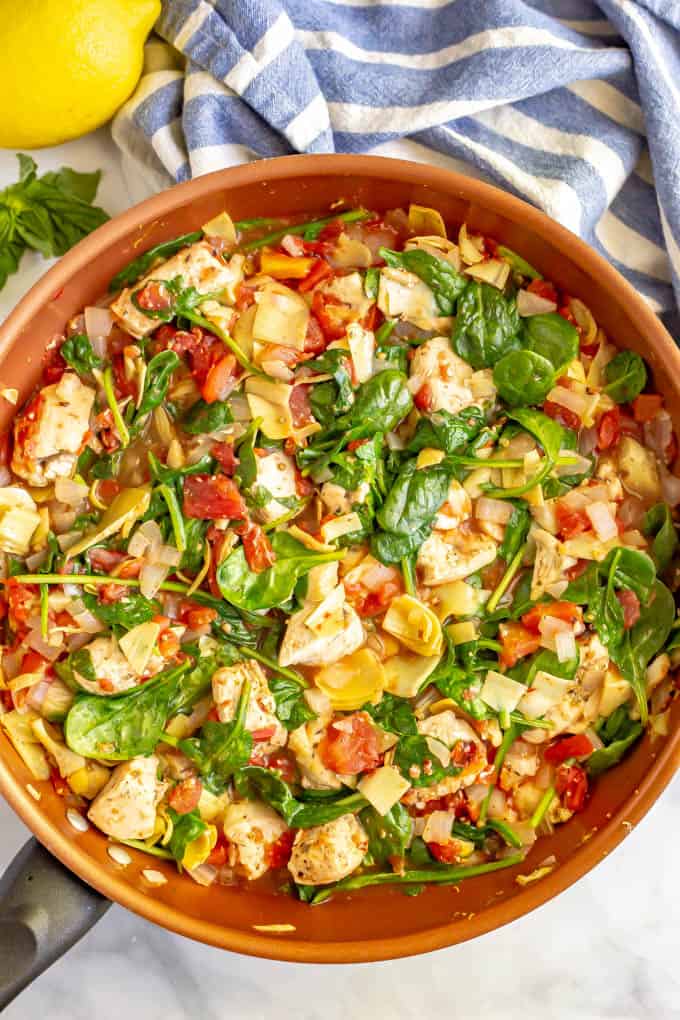 Quick And Easy Mediterranean Chicken Family Food On The Table Quick And Easy Mediterranean Chicken Family Food On The Table