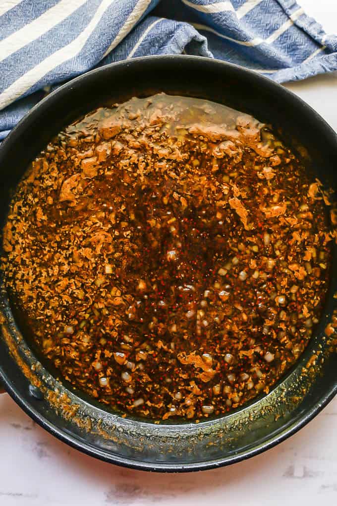 Warm Bacon Vinaigrette - Family Food on the Table