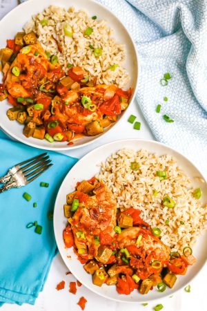 Cajun Chicken and Okra - Family Food on the Table