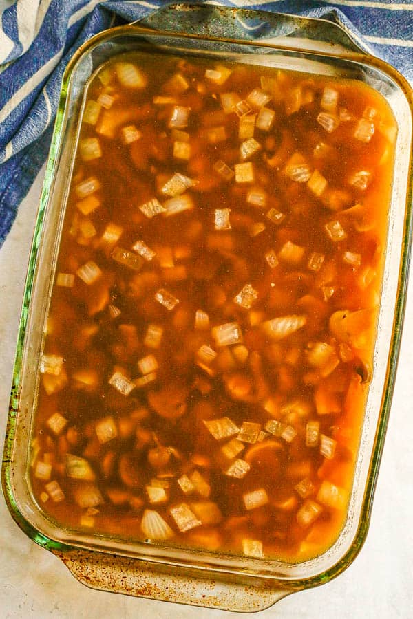 Baked Mushroom Rice Casserole - Family Food on the Table