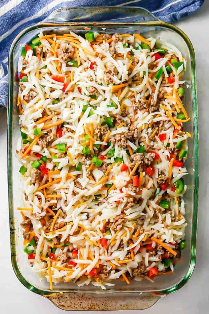 Hash Brown Breakfast Casserole - Family Food on the Table