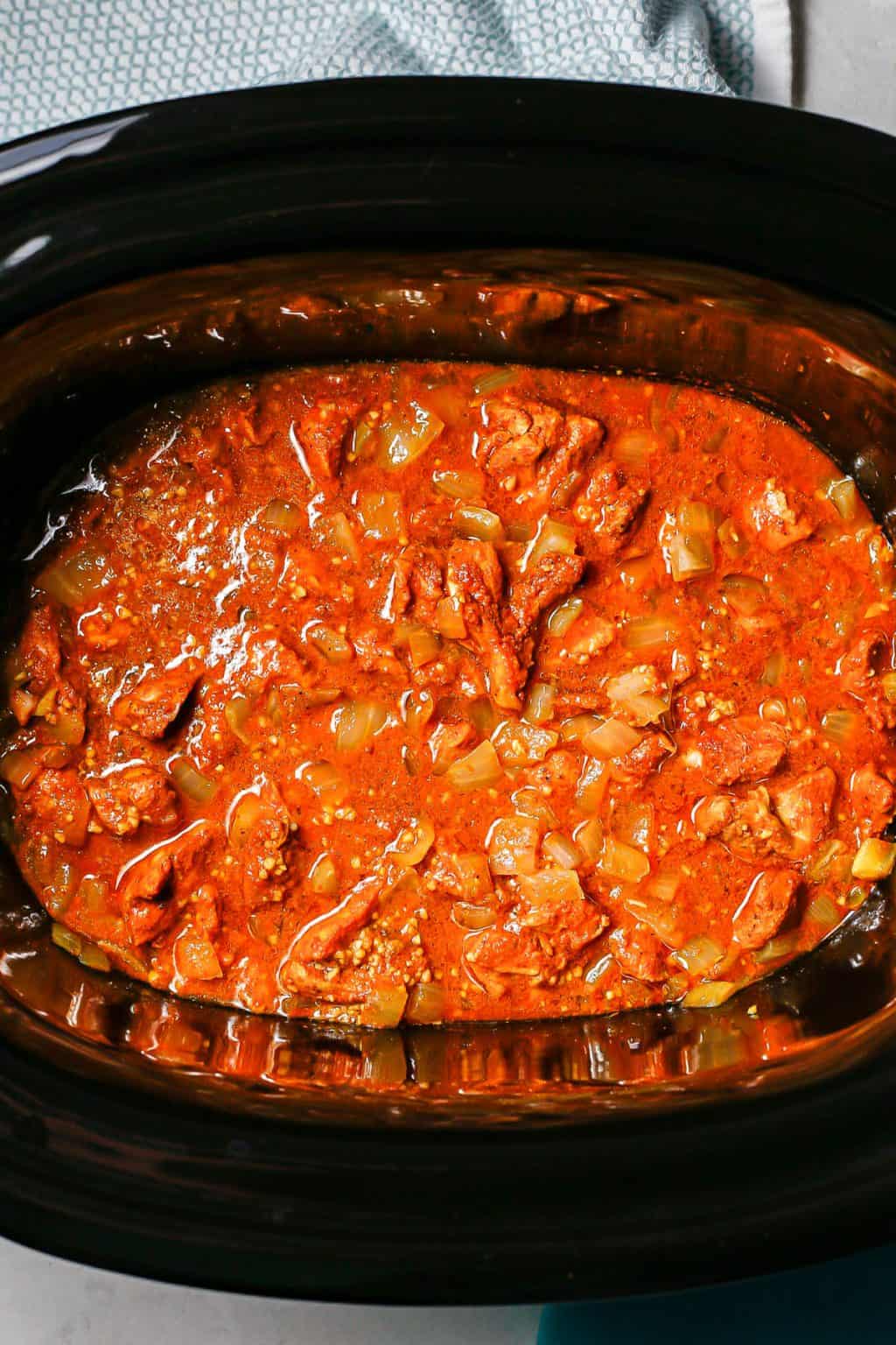 Slow Cooker Butter Chicken - Family Food on the Table