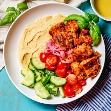 Chicken Hummus Bowls - Family Food on the Table