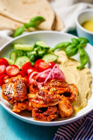 Chicken Hummus Bowls - Family Food on the Table