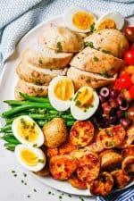 Roast Chicken Niçoise Salad - Family Food on the Table