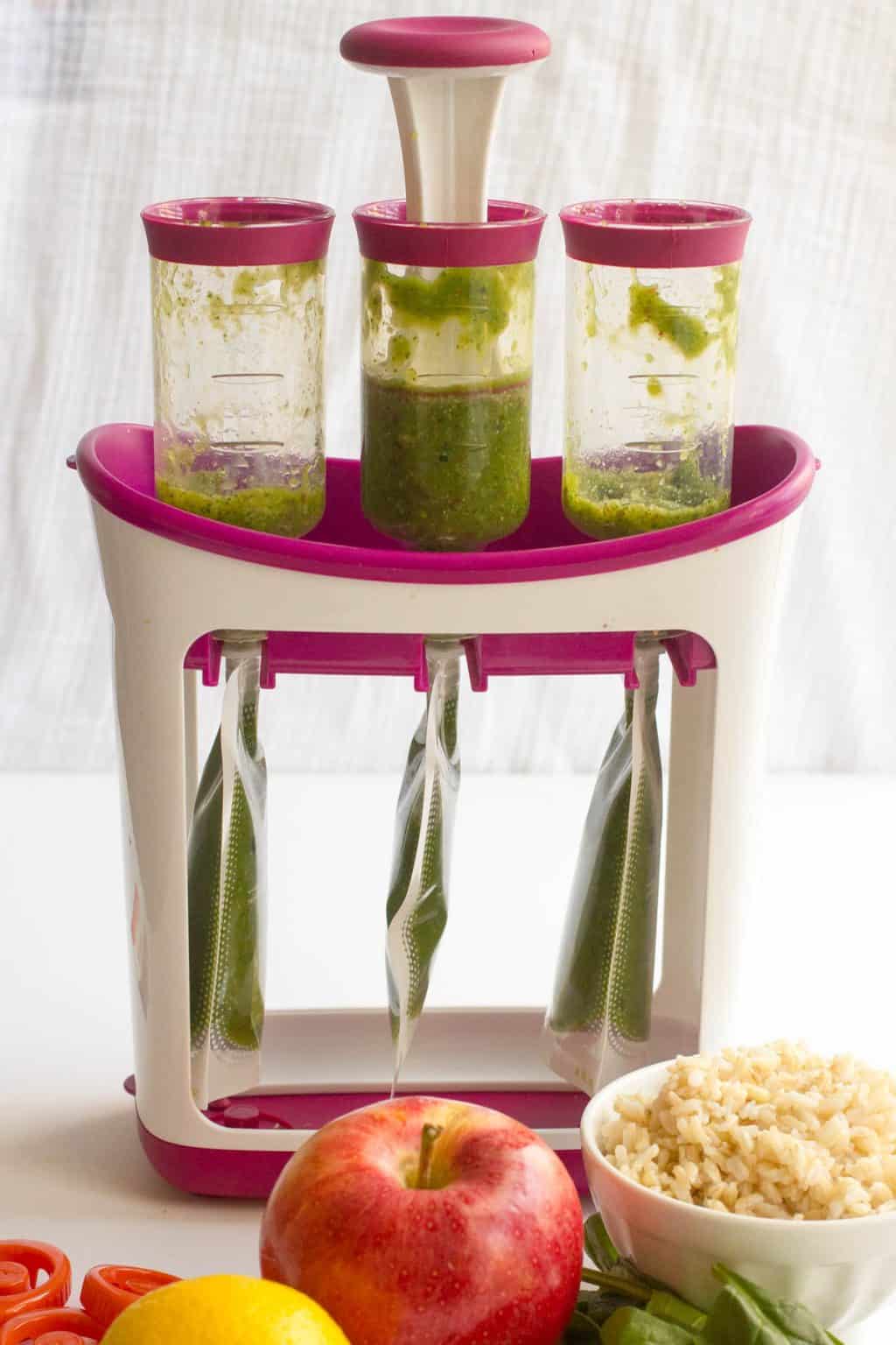 Homemade Baby Food Pouches {how-to and 5 recipes} - Family Food on the ...