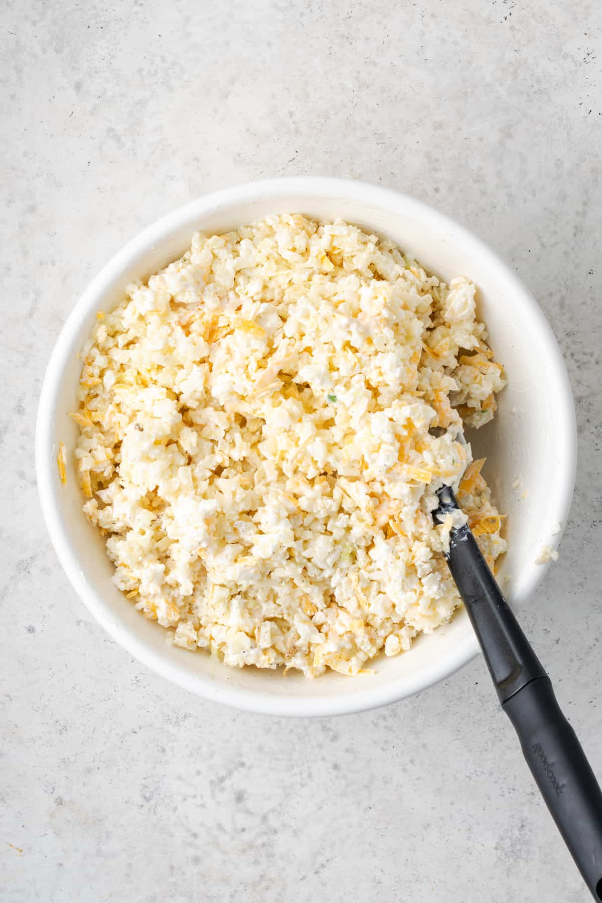 Baked Cheesy Cauliflower Rice - Family Food on the Table
