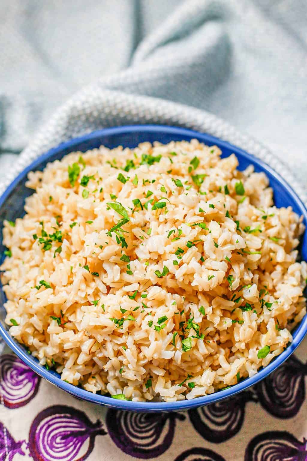 Perfect Brown Rice - Family Food on the Table - How to Cook Bdrown Rice