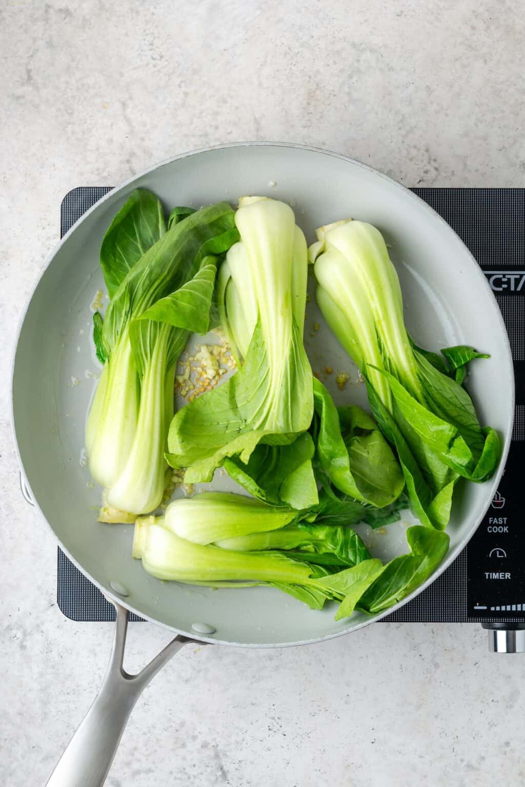 Quick Bok Choy with Garlic and Ginger - Family Food on the Table