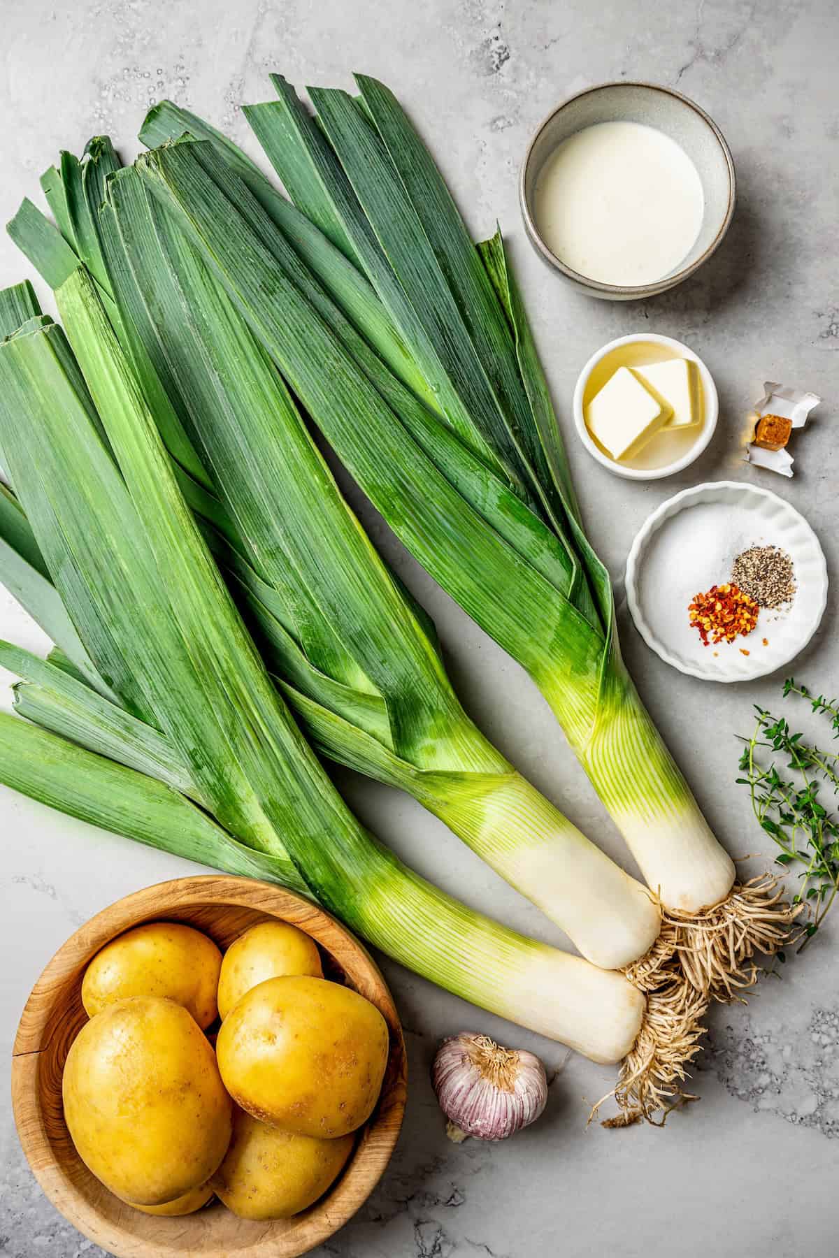Potato Leek Soup - Family Food on the Table