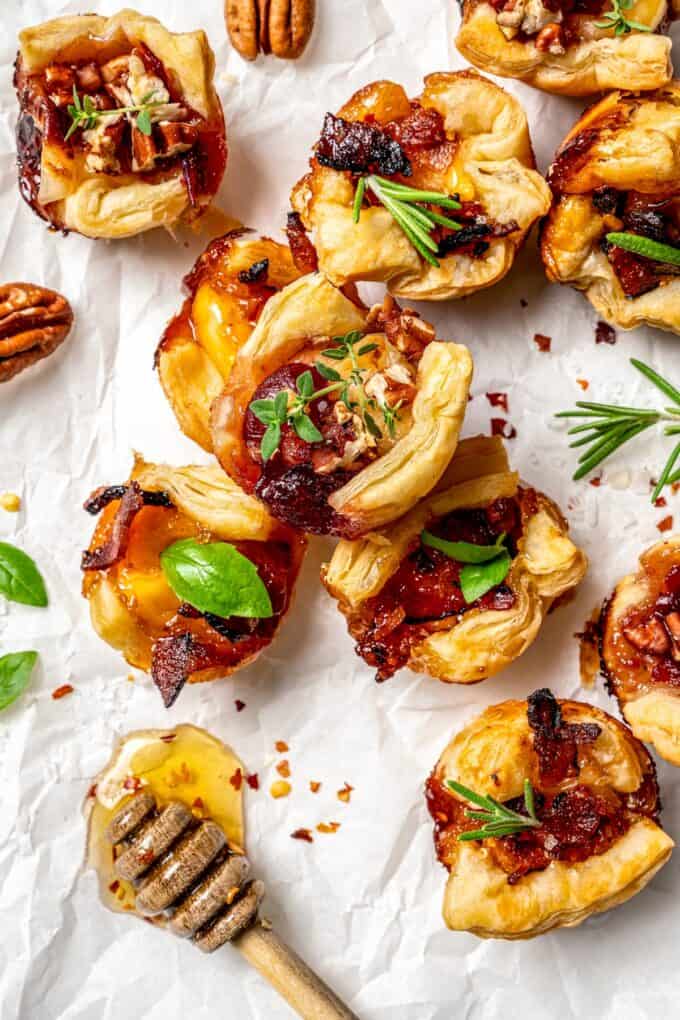 Mini Baked Brie Bites - Family Food on the Table