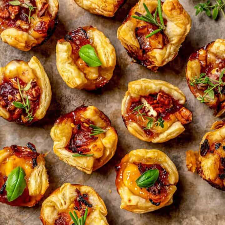 Mini Baked Brie Bites - Family Food on the Table