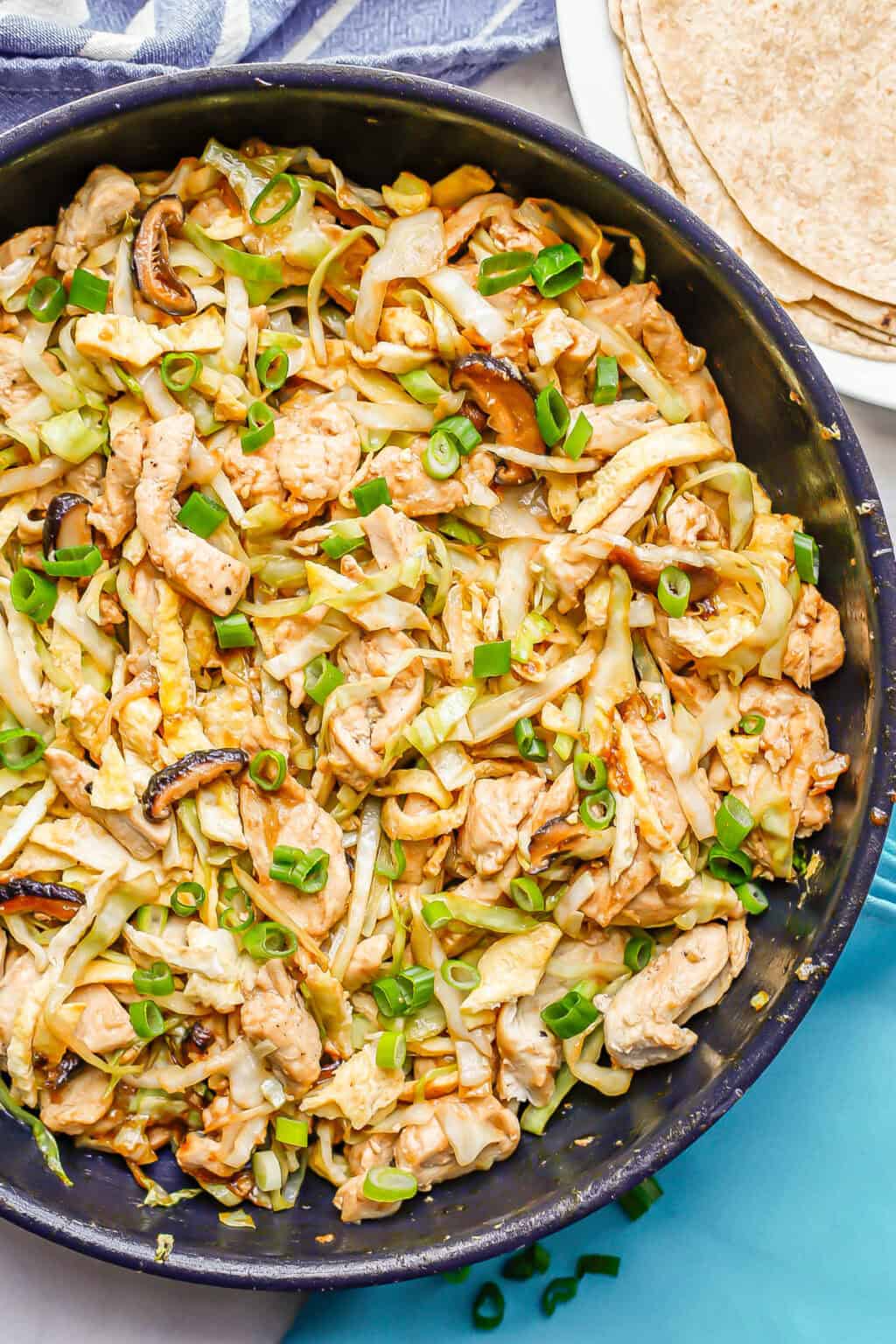 Easy Moo Shu Chicken - Family Food on the Table