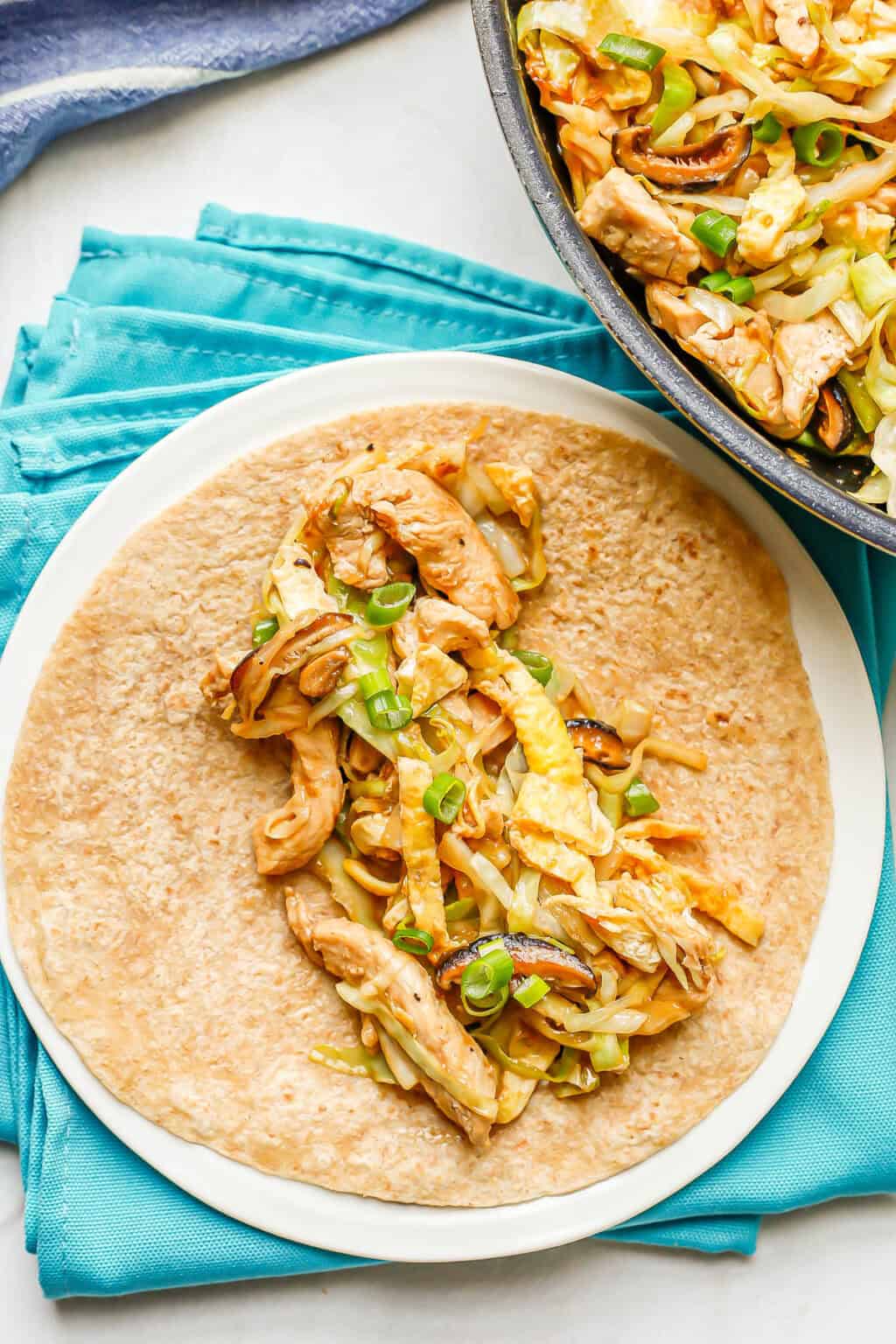 Easy Moo Shu Chicken - Family Food on the Table
