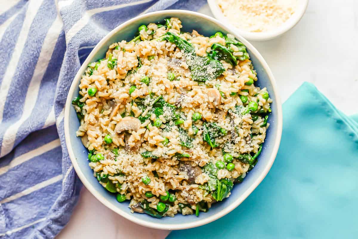 One Pot Brown Rice and Veggies - Family Food on the Table