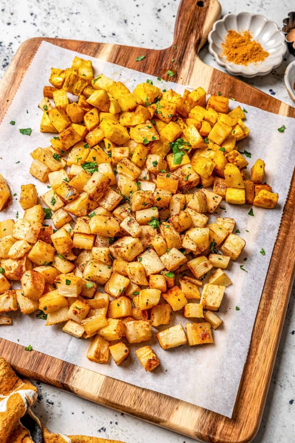 Roasted Parsnips - Family Food on the Table