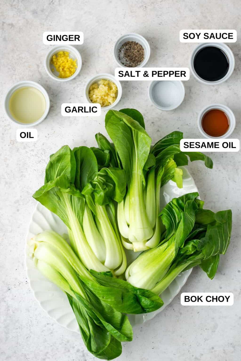 Quick Bok Choy with Garlic and Ginger - Family Food on the Table