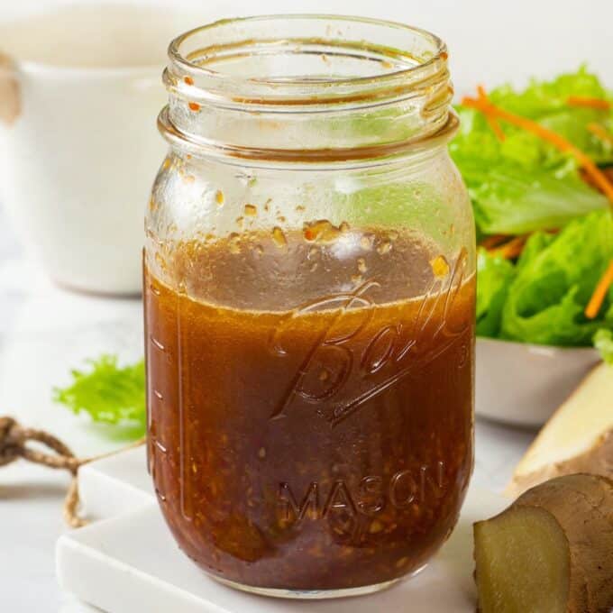Homemade Soy Ginger Dressing - Family Food on the Table
