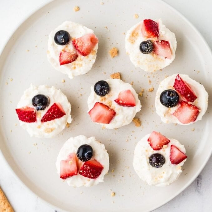 Healthy No Bake Mini Cheesecake Bites - Family Food on the Table