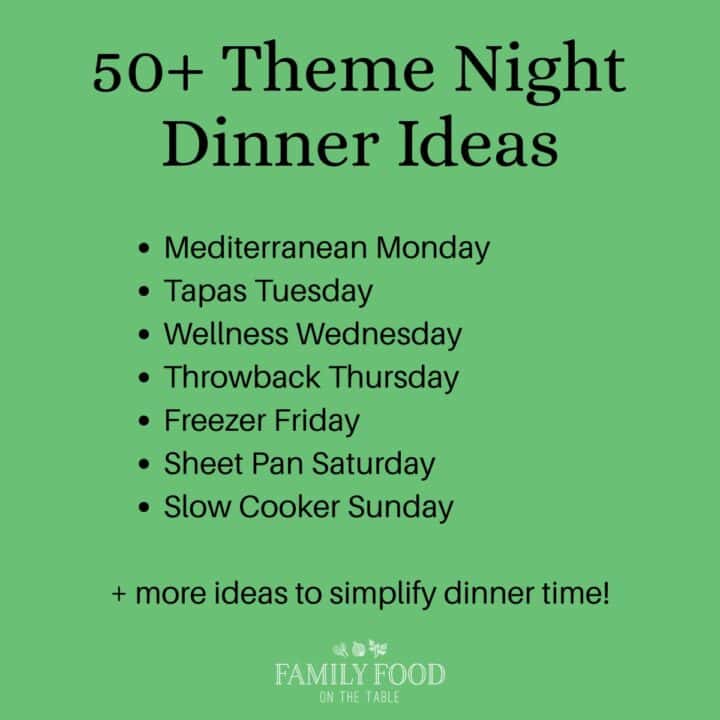 October Meal Plan - Family Food on the Table