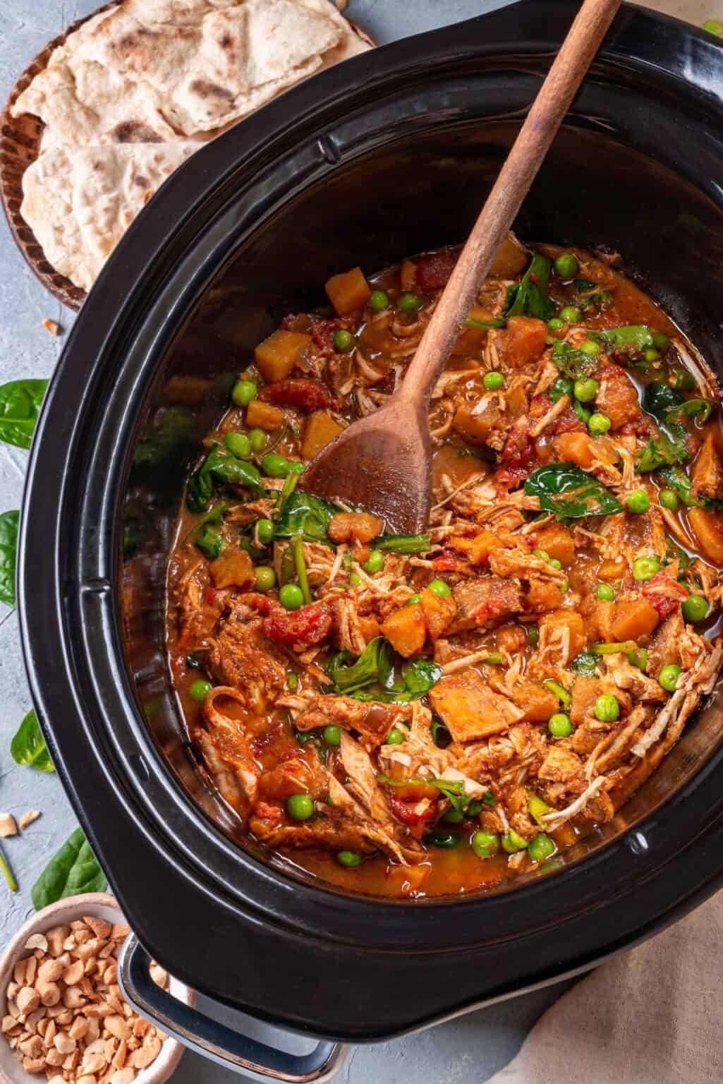 Slow Cooker Chicken Curry - Family Food on the Table