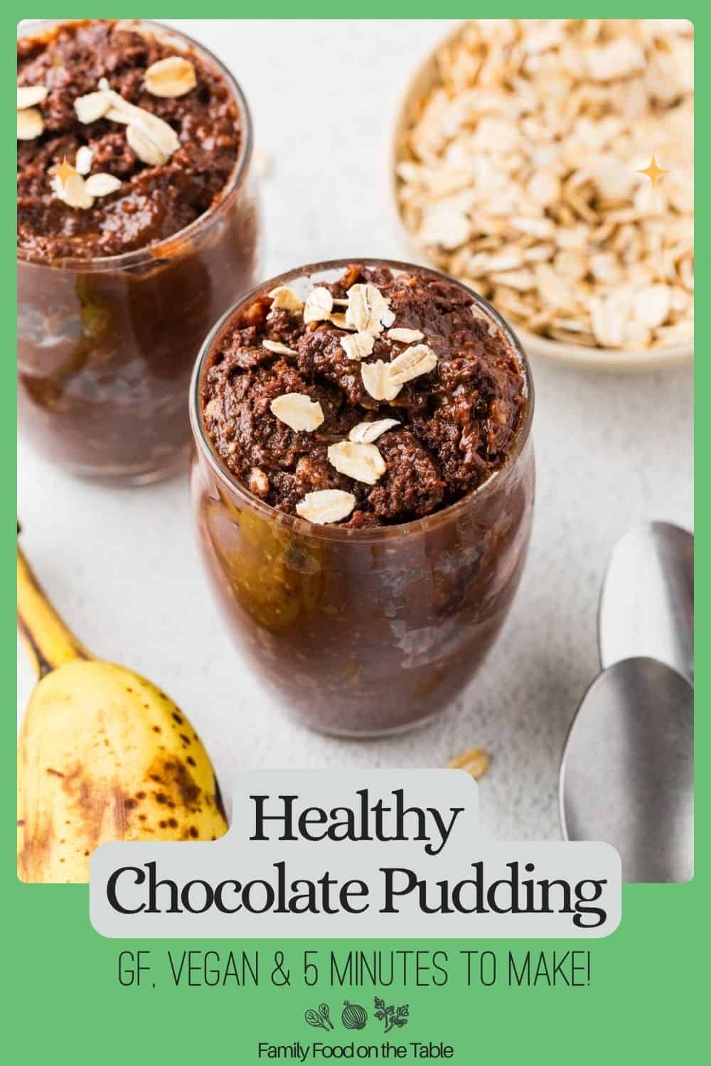 5-Minute Healthy Chocolate Pudding - Family Food on the Table