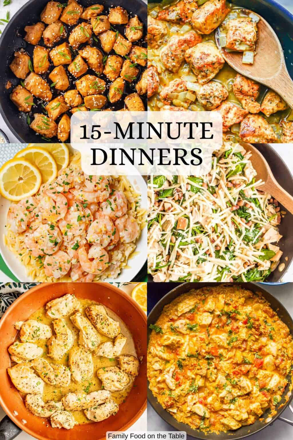 15-Minute Dinners - Family Food on the Table