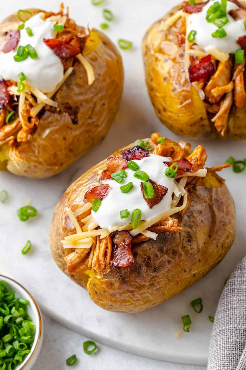 Baked Potato Bar - Family Food on the Table