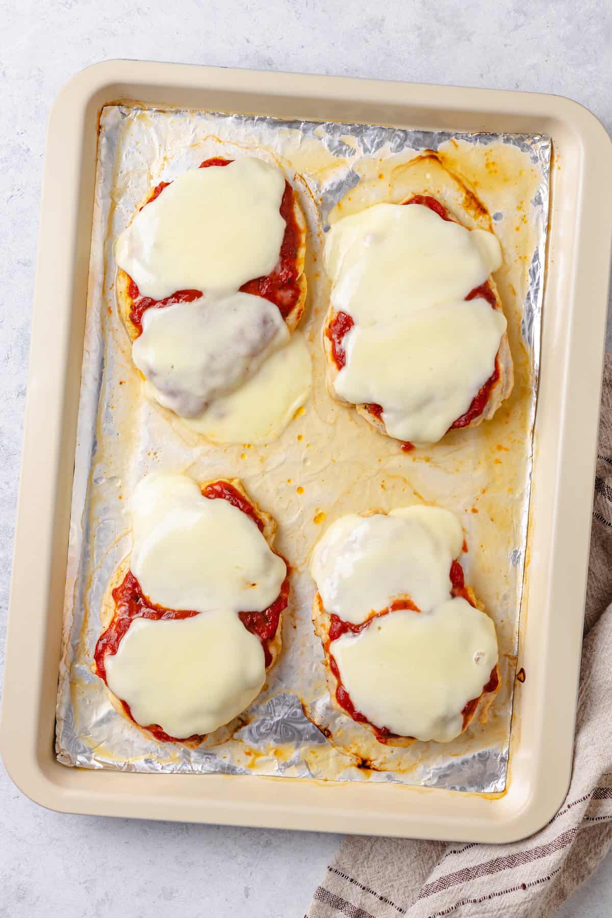 Sheet Pan Chicken Parm - Family Food on the Table